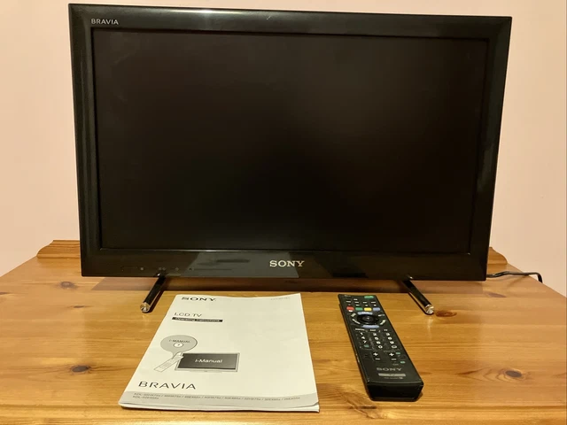 SONY BRAVIA 22INCH LCD TV Chrome Stand Model KDL-22EX553 with remote ...