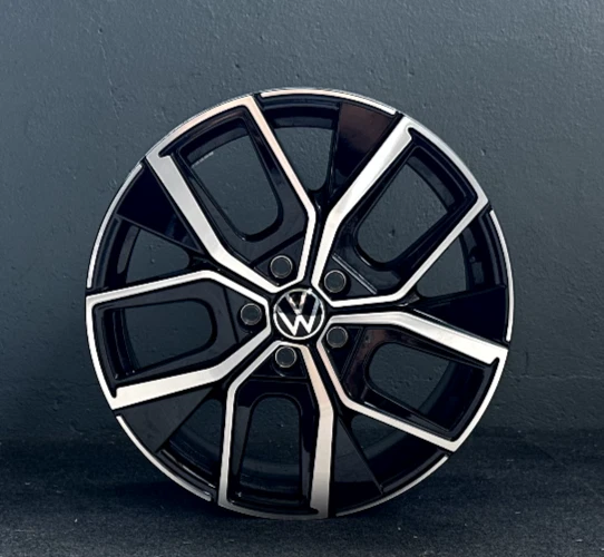 ORIGINAL VW GOLF 8 VIII Facelift 2024 18 Inch Leeds Alloy Wheel Rim ...