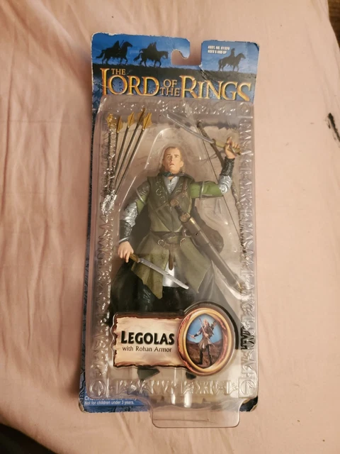 LORD OF THE Rings Return Of The King Toy Biz Legolas with Rohan Armor ...