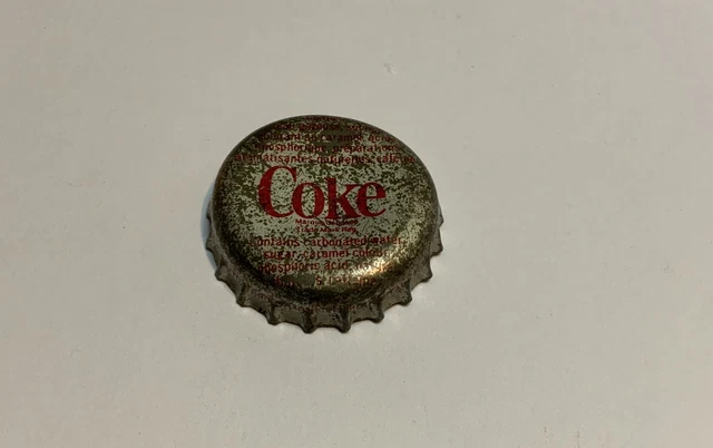 ANCIENNE CAPSULE EN métal COCA COLA EUR 49,99 - PicClick FR