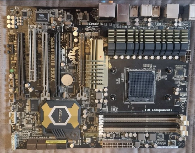 PC BUNDLE - ASUS Sabertooth 99FX, AMD FX FD 8350 CPU, 8gb DDR £73.50 ...