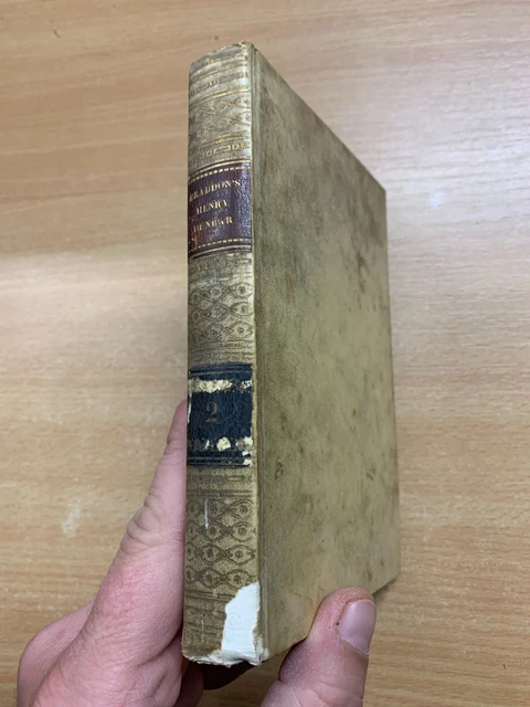 RARE 1864 M E Braddon " Henry Dunbar " Vol 2 Antique Fiction Livre ...