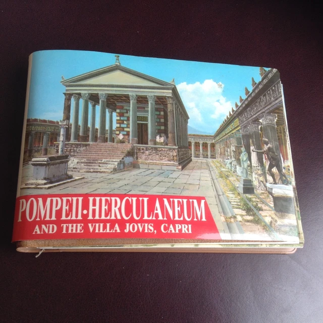 POMPEII, HERCULANEUM: A Guide with Reconstructions by Alfonso De ...
