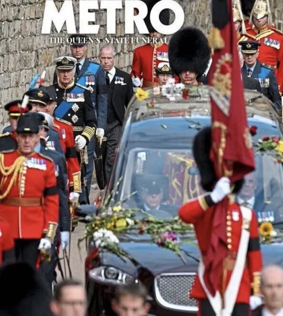 UK METRO NEWSPAPER 20th September 2022 Queen Elizabeth II State Funeral ...