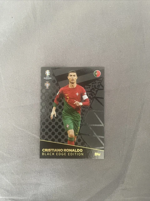 MATCH ATTAX UEFA Euro 2024 Cristiano Ronaldo Black Edge Edition No Be7 EUR 6,95 - PicClick IT