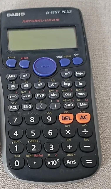CASIO (FX-83GT PLUS) Scientific Calculator £8.00 - PicClick UK