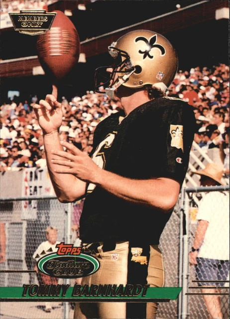 1993 MEMBRES DU Stadium Club seulement parallèle #41 Tommy Barnhardt ...