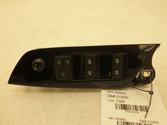16-18 TOYOTA PRIUS Driver Side Front Door Master Switch Assembly $151. ...