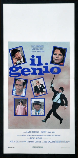 CINEMA-LOCANDINA IL GENIO montand, PINOTEAU Le grand escogriffe EUR 12 ...