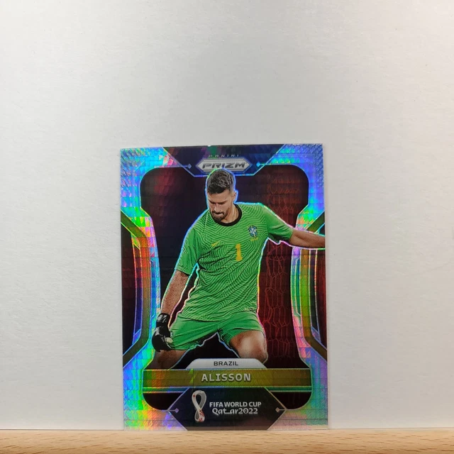 2022 PRIZM SOCCER FIFA World Cup QATAR 2022 Alisson base HYPER Prizm ...