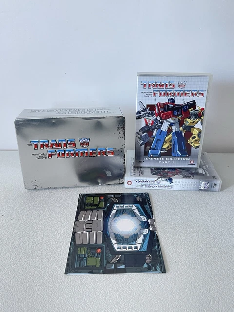 TRANSFORMERS G1 COMPLETE Collection 17 Disc DVD Tin Box Set - TV Show ...