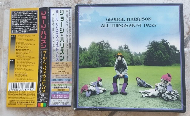 GEORGE HARRISON ALL Things Must Pass Rare Box Set Japan Deleted Mini Cd ...