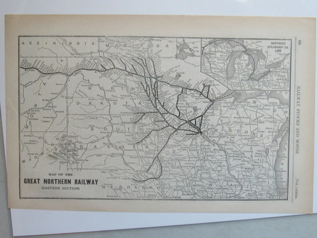 Great Eastern Railway Map FOR SALE! - PicClick UK