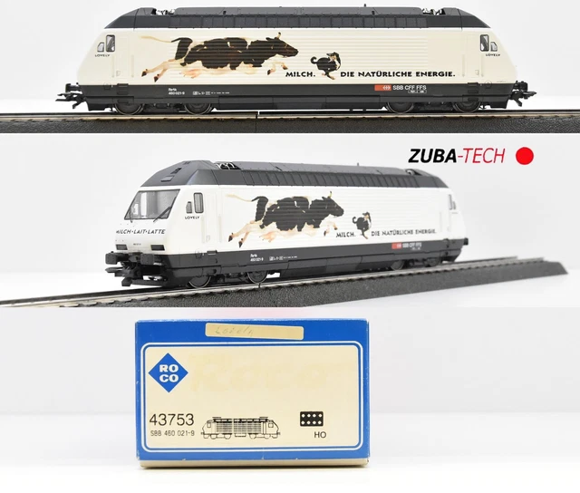 ROCO 43753 E-LOK Re 460 Lovely SBB, H0 GS Analog mit OVP / G195 EUR 87 ...