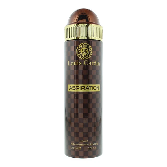 LOUIS CARDIN ASPIRATION Deodorant Spray 200ml For Men Him Brand NEW EUR ...