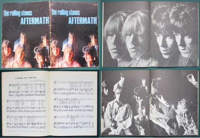 THE ROLLING STONES Aftermath Sheet Music 1966 Partitions Song Book EUR ...