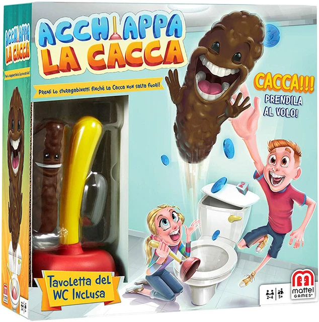 ATTRAPE LE CACA Jeu de Table Mattel EUR 53,37 - PicClick FR