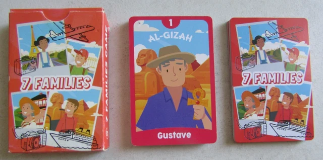 JEU DES 7 familles Families Game Welcome Family so happy together ...