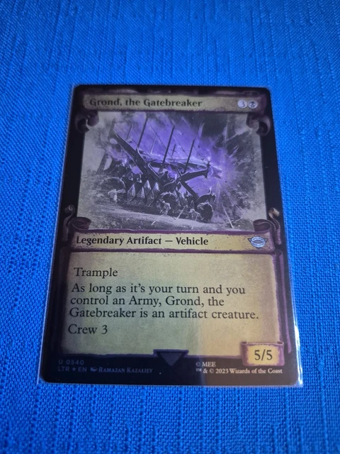MTG LOTR GROND the Gatebreaker 💥 FOIL SPECIAL EDITION SCROLL 💥 #540 ...