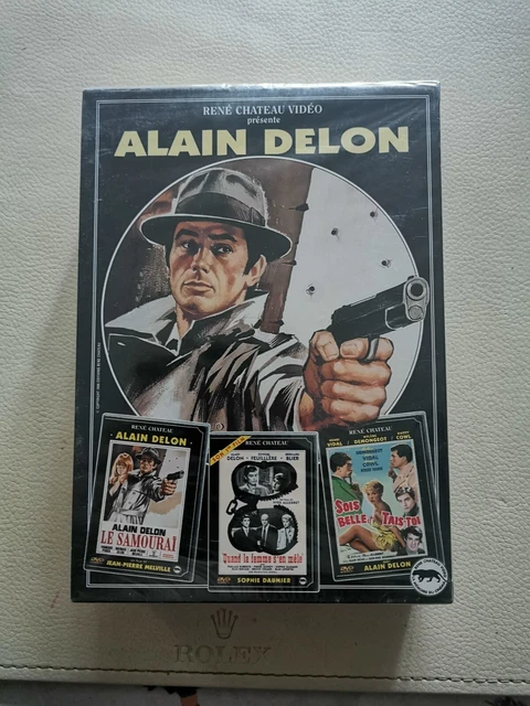 COFFRET 3 DVD Alain Delon - Collection René Chateau - sous blister EUR ...