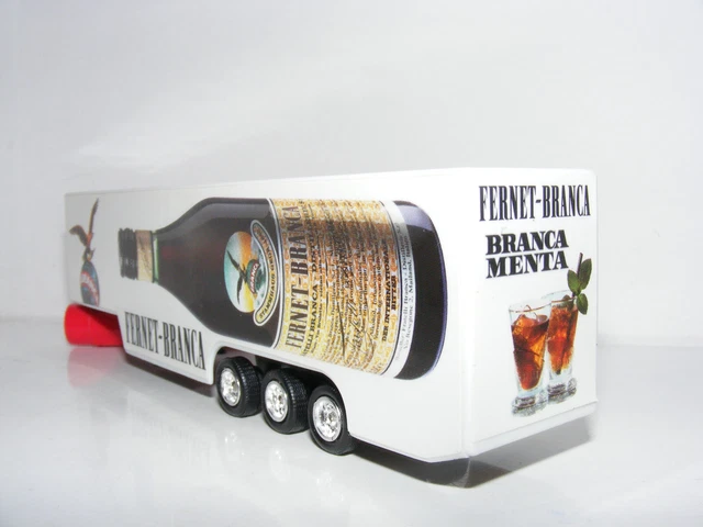 1 87th Mini Truck Tri Axle Articulated Box Trailer Diorama Layout Code