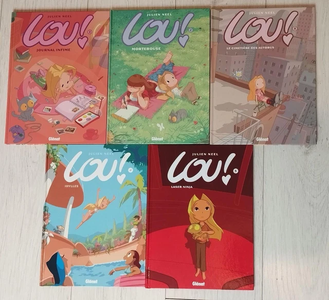 LOT 5 BD Lou / T1 à 5 / Glénat / Julien Neel EUR 29,95 - PicClick FR