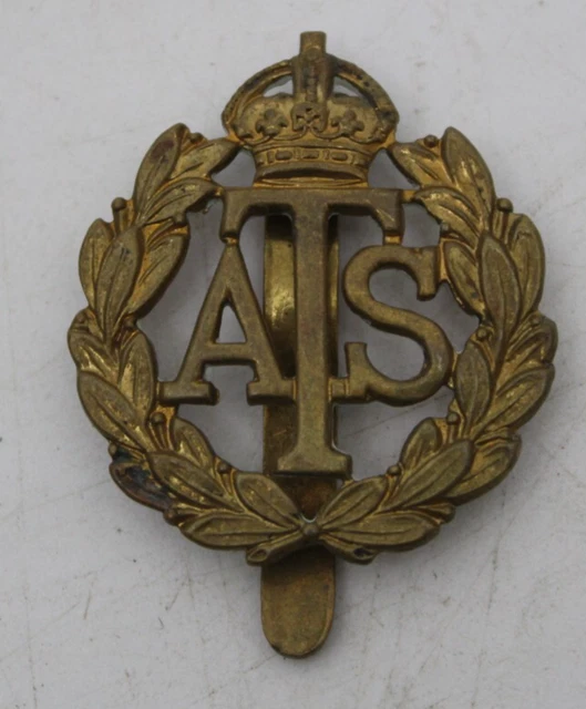 KINGS CROWN WW2 British Army Auxiliary Territorial Service (ATS) Cap ...