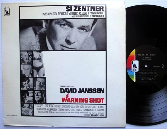 WARNING SHOT BANDE Sonore LP Sizentner Jerry Goldsmith Near-Mint EUR 24 ...