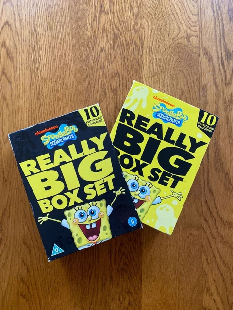 SPONGEBOB SQUAREPANTS REALLY Big Box Set 10x Disc £19.99 - PicClick UK