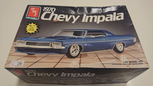 AMT 1970 CHEVROLET Impala Ss - 1/25 Scale Model Kit Collection Lot £29. ...