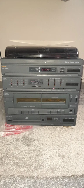SANYO DC-X502 CD Stereo Sound System. Vintage Boxed. Retro Hi-Fi. FM/Mw/Lw. £45.00 - PicClick UK