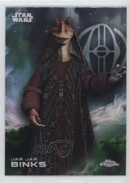 2025 TOPPS CHROME Star Wars Jar Jar Binks #63 2k3 £1.50 - PicClick UK