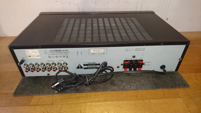 LUXMAN LV-111 Verstärker Amplificateur Amplifier Poweramp Stereo Hifi EUR 85,00 - PicClick DE