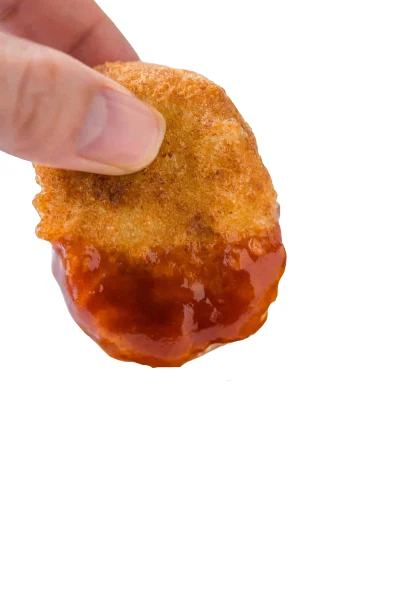 DISPLAY FAKE FOOD Prop McDonalds Spicy Chicken Nugget Dipped In ...