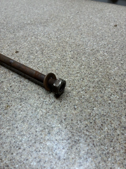 PW50 FRONT AXLE COMPLETE WHEEL BOLT Nut Spacer YAMAHA PW 50 $26.58 ...