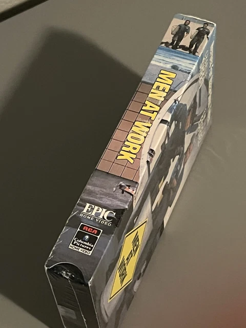 MEN AT WORK Vhs Sealed with Watermarks Early Release 1990 £67.22 ...