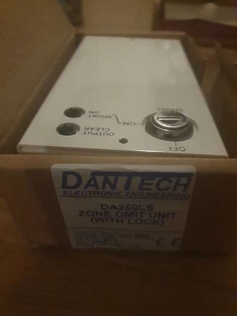 DANTECH INTEGRATED KEY switch controlled shunt zone omit unit £60.00 ...