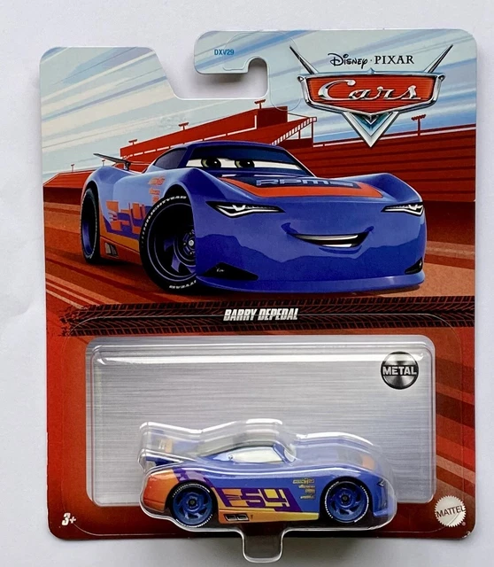 DISNEY PIXAR CARS 3 BARRY DEPEDAL Next Gen RPM 64 Rare Over 100 Cars ...
