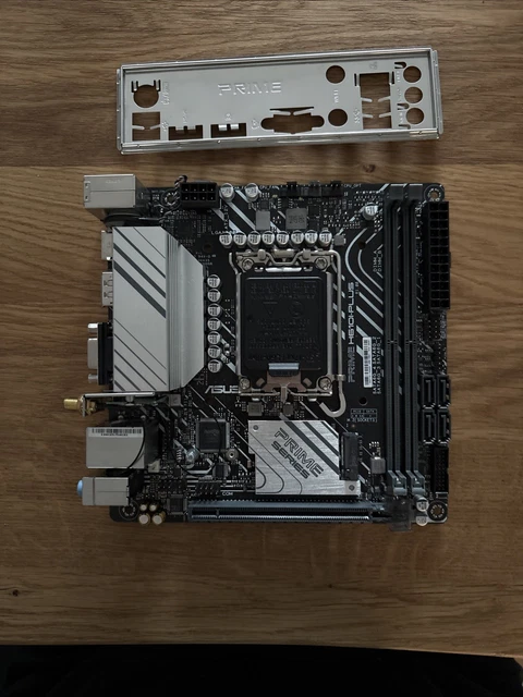 ASUS PRIME H610I-PLUS D4-CSM Motherboard, Intel LGA 1700, Mini-ITX £0. ...
