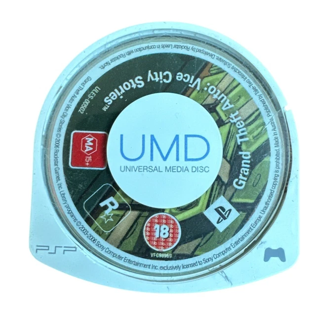 GRAND THEFT AUTO: Vice City Stories PSP - UMD Game Disc Only £7.49 ...