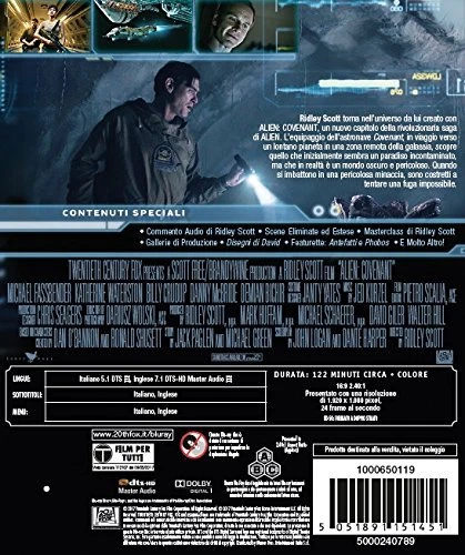 ALIEN: COVENANT (BLU-RAY) 20th Century Fox EUR 16,94 - PicClick FR