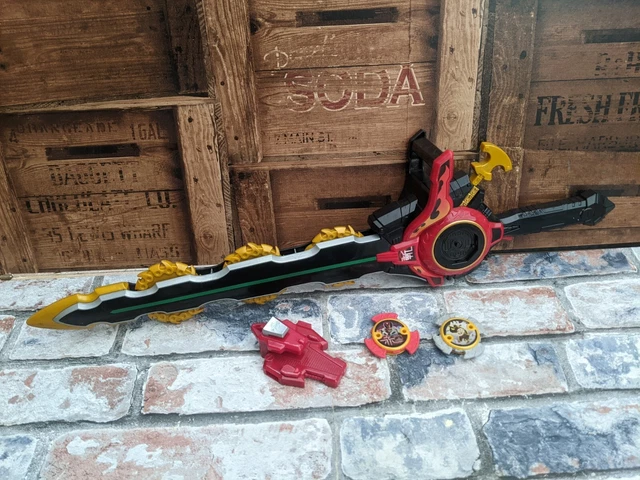 POWER RANGERS NINJA Steel Master Blade - Chainsaw Spinning Sword w ...