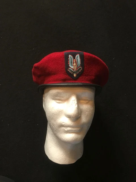 BRITISH ARMY SPECIAL Forces Red Beret special Air Service SAS - Size 59 ...