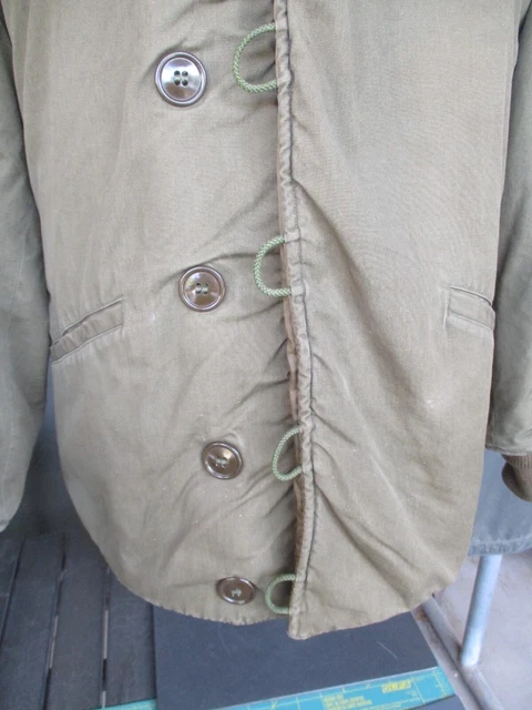 KOREAN WAR SIZE 40 R M-1943 Field Jacket Liner, M-43 Pile Liner £225.16 ...