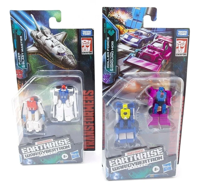 LOT TRANSFORMERS ROLLER Force et Ground Hog Master + Fuzer et Blast ...