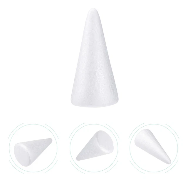 SMALL STYROFOAM CONES Styrofoam Tower Styrofoam Cones Bulk Styrofoam ...