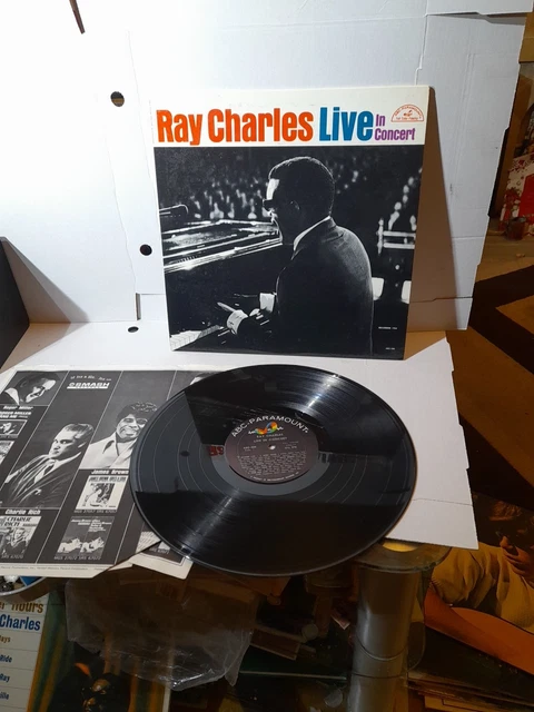 RAY CHARLES LIVE In Concert Record £11.00 - PicClick UK