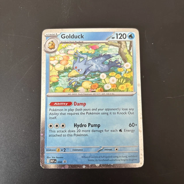 POKÉMON TCG MEGA Evolution Golduck 008 Promo NM/ MINT £4.99 - PicClick UK
