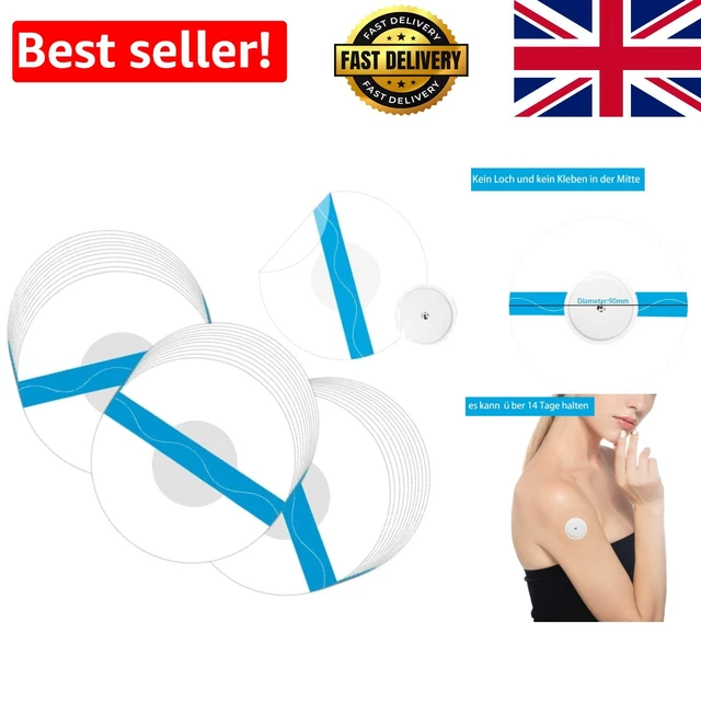 40 PACK WATERPROOF Freestyle Libre 2 Sensor Covers - Hypoallergenic ...