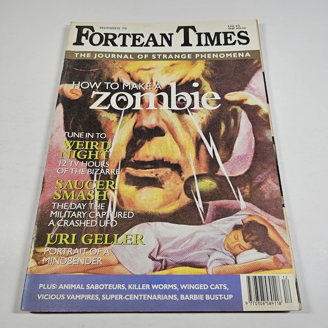 FORTEAN TIMES MAGAZINE Issue 78 December 1994/January 1995 How To Make ...